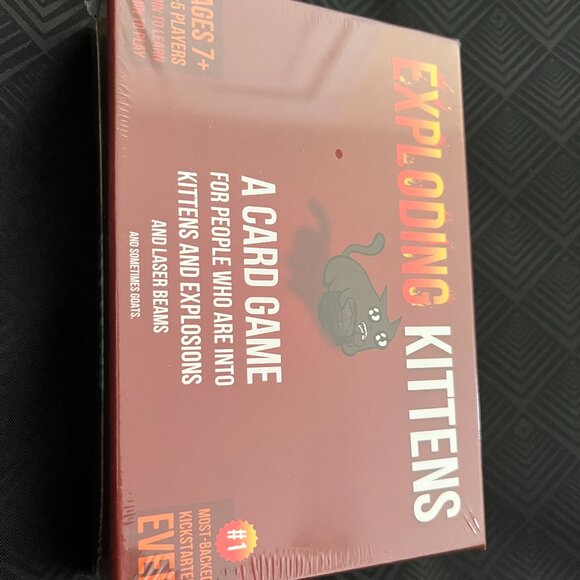Other | Unopened Exploding Kittens Original Edition With Wrap | Poshmark